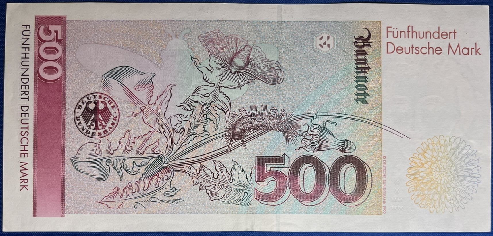 Deutschland BRD 500 Deutsche Mark 1991 500 DM Banknote II- | MA-Shops
