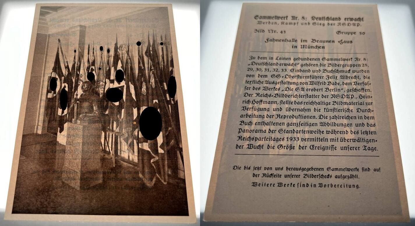 Deutschland - Drittes Reich Propaganda Sammelbild 1933-1945 WWII ...