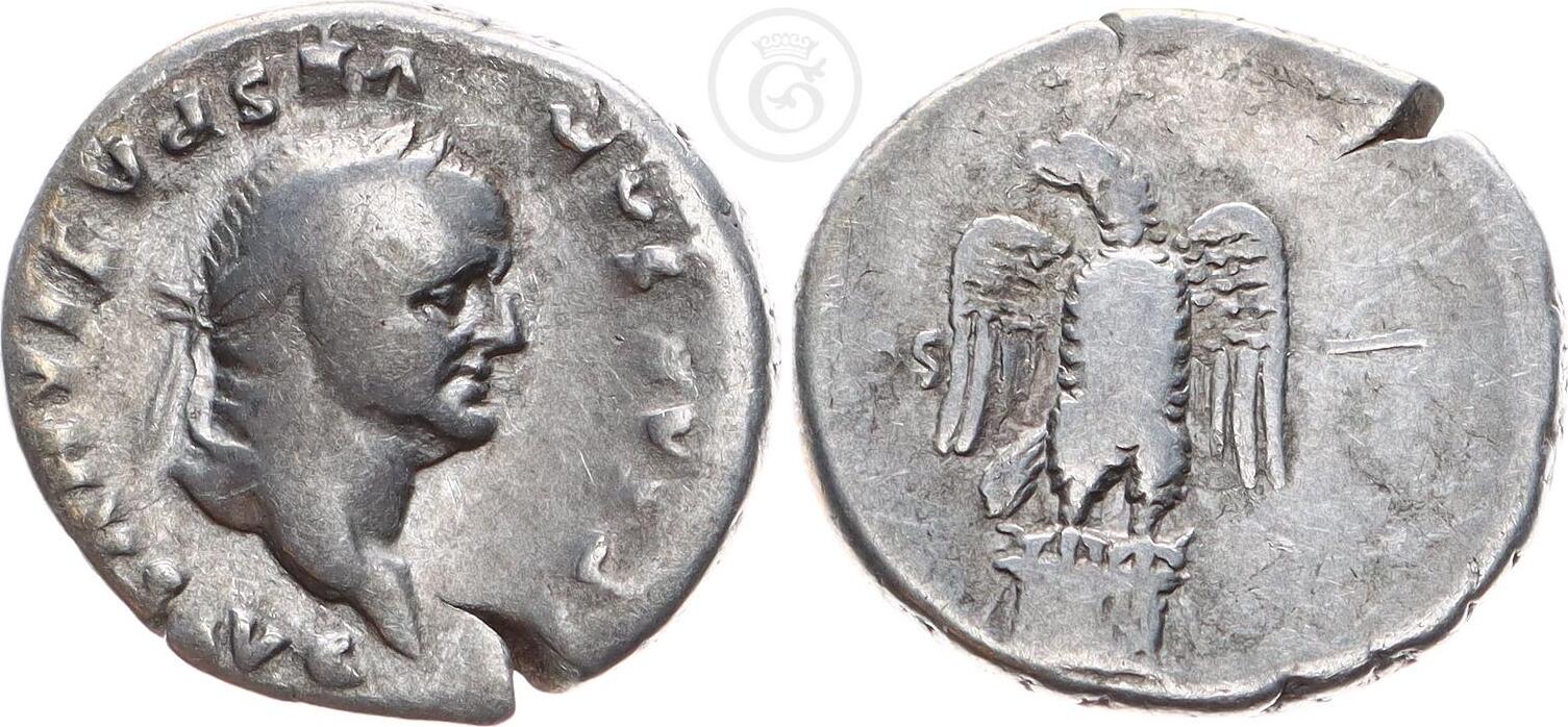 Römische Kaiserzeit 76 Kaiser Vespasian Denarius Rom - Vespasianus (69 ...
