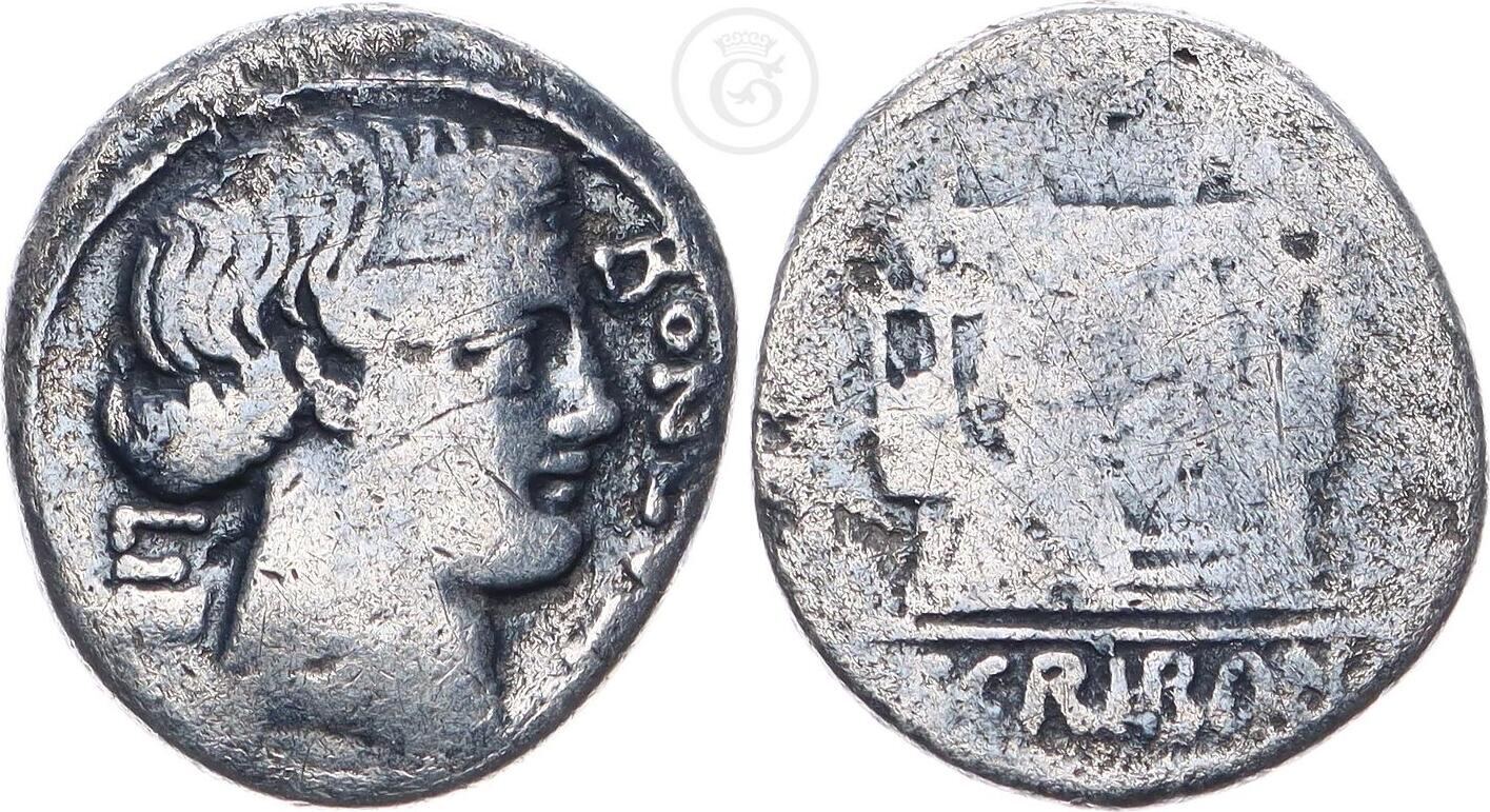 Römische Republik Denar 62 v. Chr. L. Scribonius Libo - Rom ...