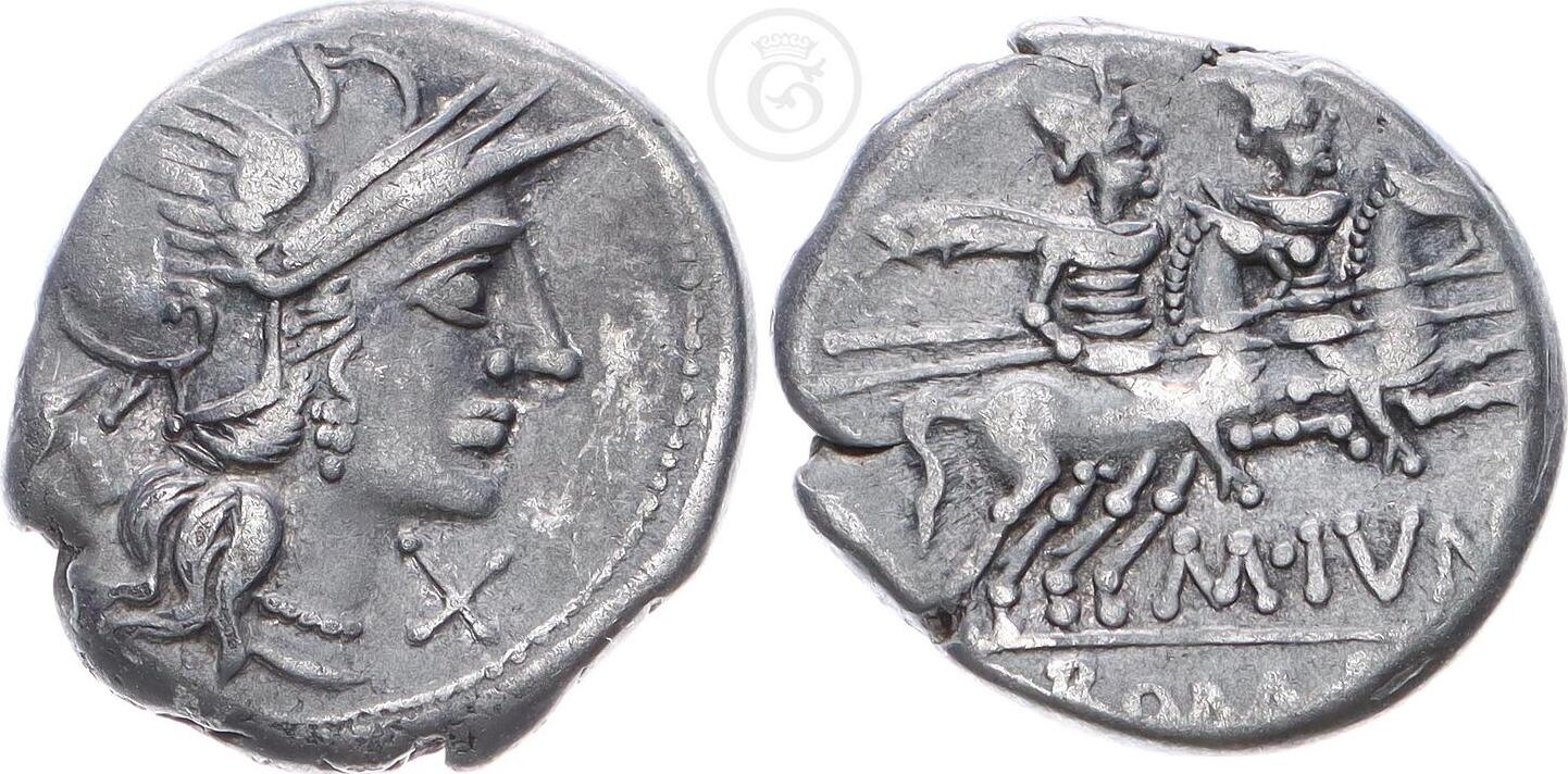 Römische Republik Denar 149 v. Chr. C. Junius C. f. - Rom ...