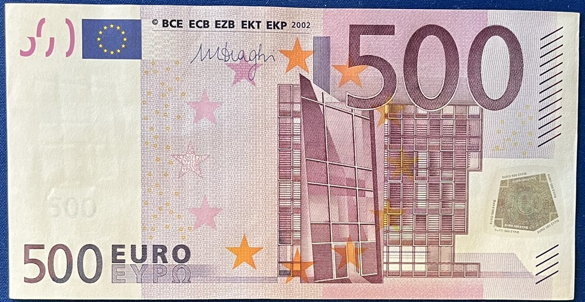 Österreich 500 Euro 2011 - 2019 500 € Banknote 1. Serie - Moderne ...