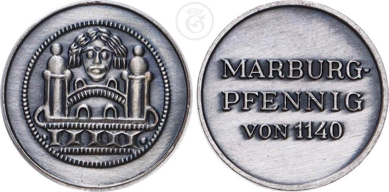 Pfennig Replik 1140 (NP) Marburg Pfennig von 1140 st | MA-Shops