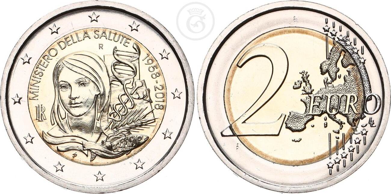 2 Euro Fehlpragung Italien