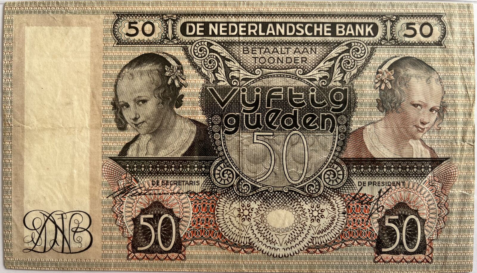 Nederland 50 gulden 1941 in PMG slab VF30 | MA-Shops