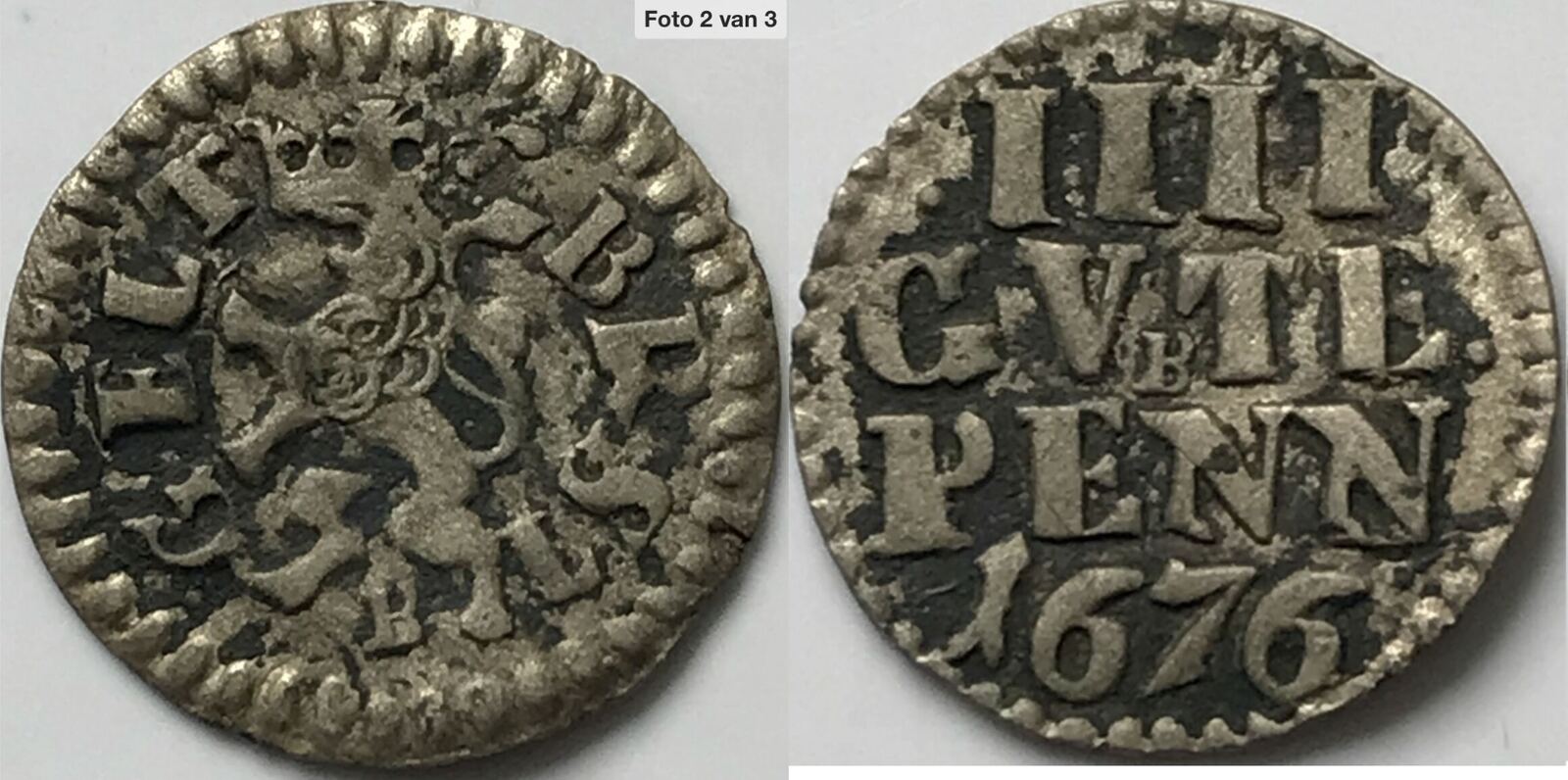 German States (Brunswick) four pfennig 1676 SS | MA-Shops