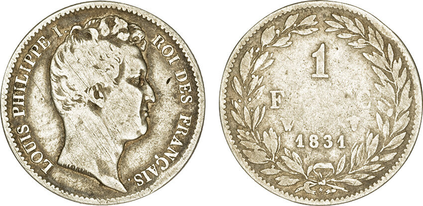 1 Franc 1831 Frankreich schön + | MA-Shops