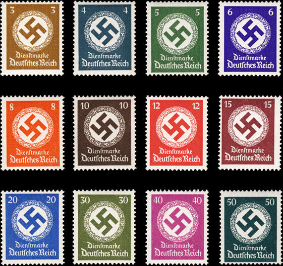 Deutsches Reich - Dienstmarken | MA-Shops