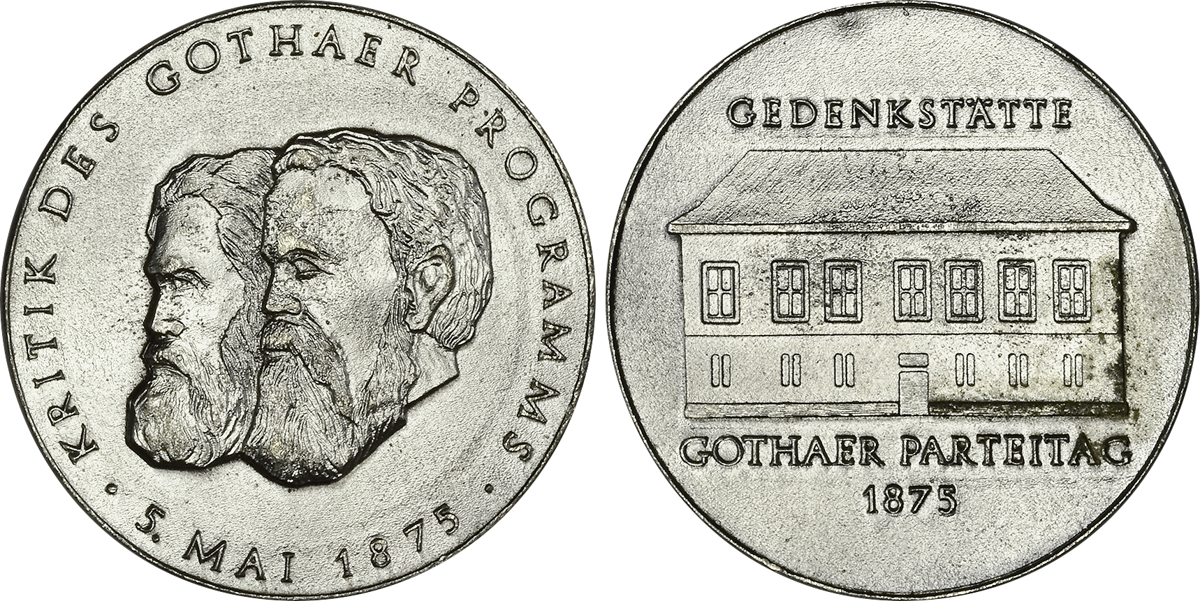 DDR Kritik des Gothaer Programms 1975 kl. Randfehler, vorzüglich | MA-Shops