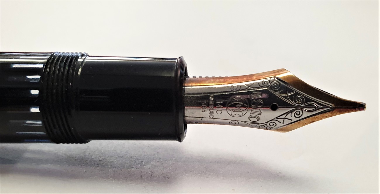 Montblanc Meisterstück Füllerfederhalter Füller Stift Pen 585 er Gold ...