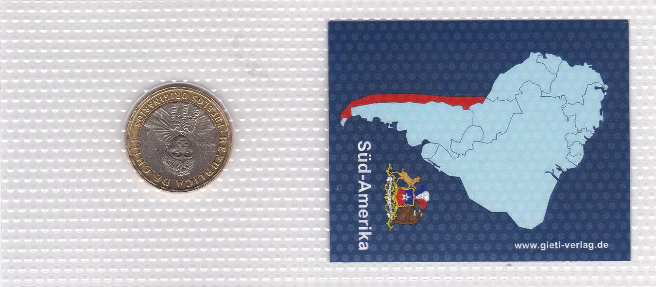 Chile 100 Centavos 2006 Münzen Set original verschweißt unc | MA-Shops