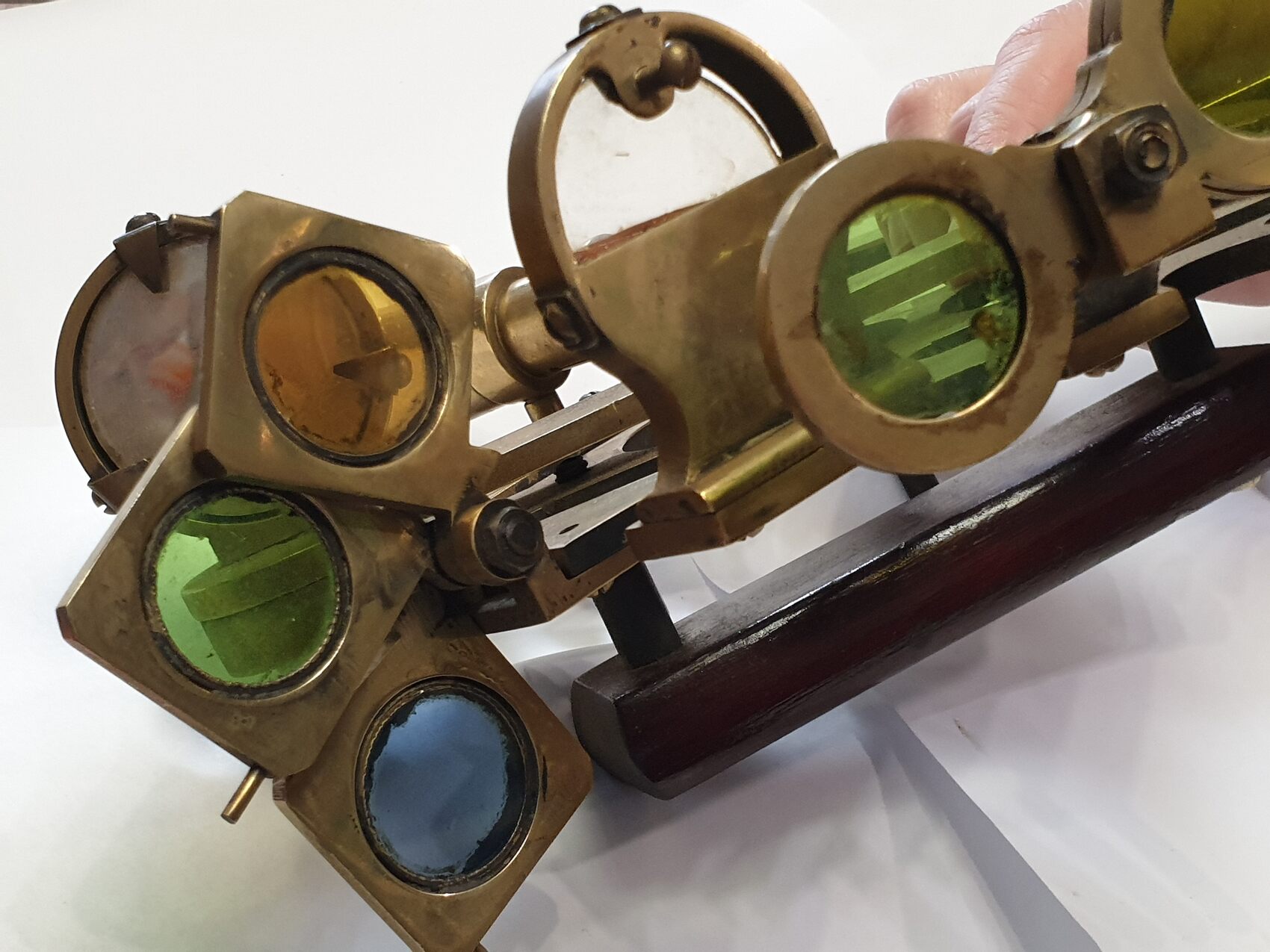 Großbritanien Kriegsmarine 1940 Antike Messingwasser Sextant Thomas ...