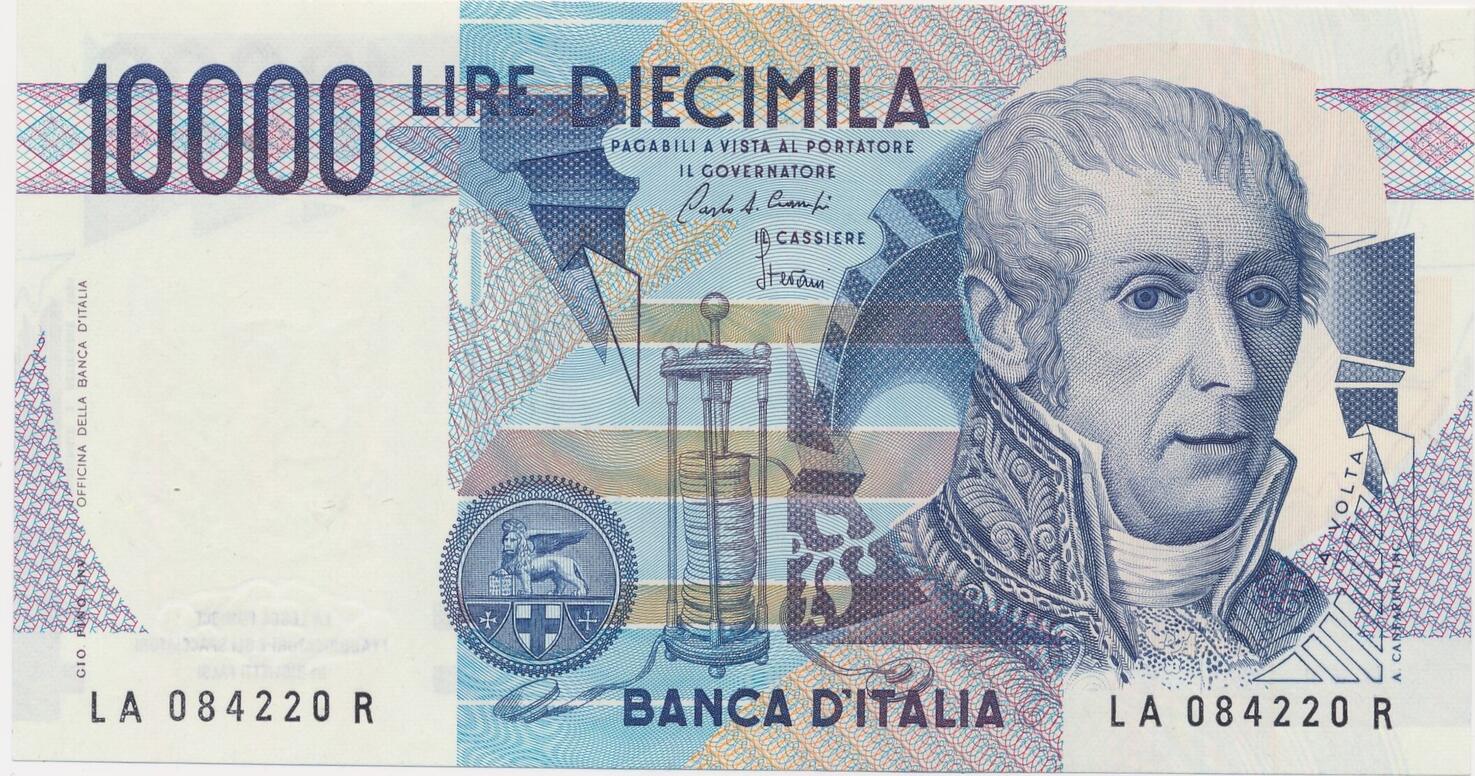 Italien 10000 Lire 1984 Banknote Geldschein Lire Diecimila Banca D Italien 10000 Lire 1984 Banknote Geldschein Lire Diecimila Banca D