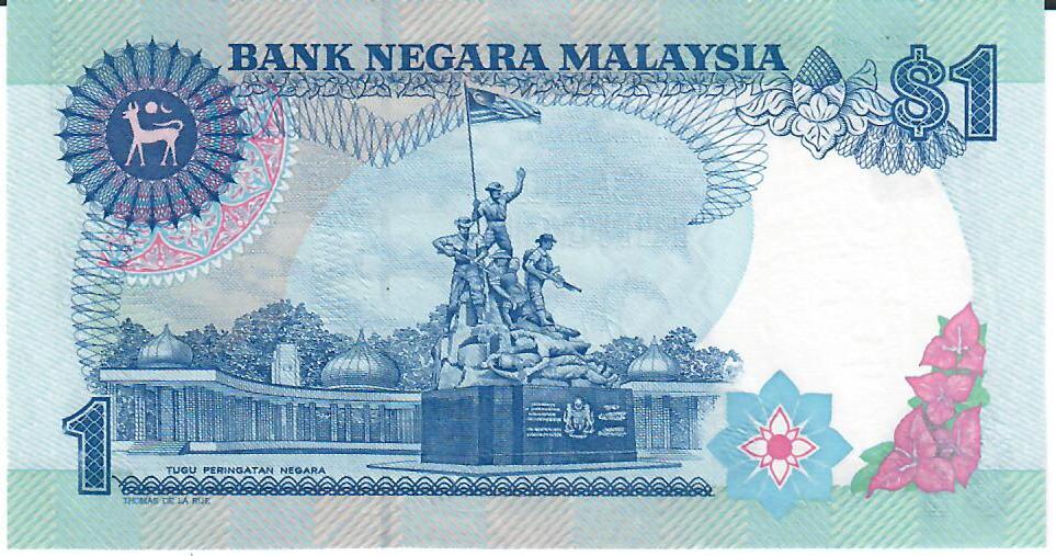 Malaysia 1 Ringgit o.D (1981) Banknote Geldschein unc | MA-Shops