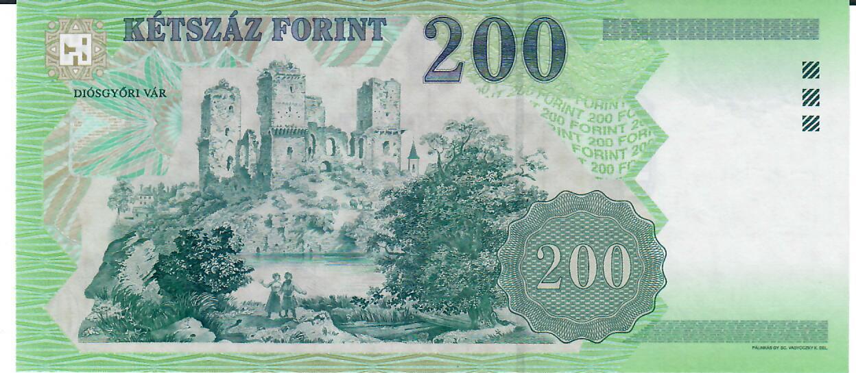 Ungarn 200 Forint 2004 Banknote Geldschein unc | MA-Shops