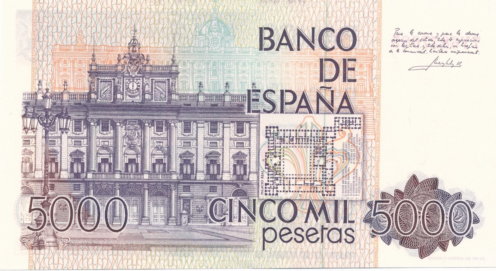 Spanien 5000 Pesetas 1979 Juan Carlos unc | MA-Shops