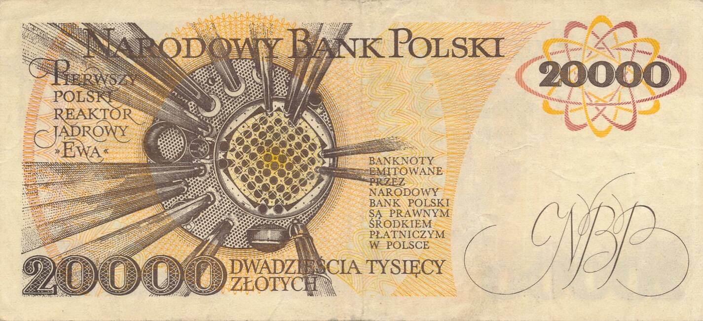 Polen 20000 Zloty Zlotych 1989 III | MA-Shops