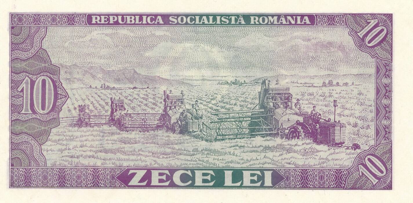 Rumänien 10 Lei 1966 Romania - Zece Lei unc | MA-Shops