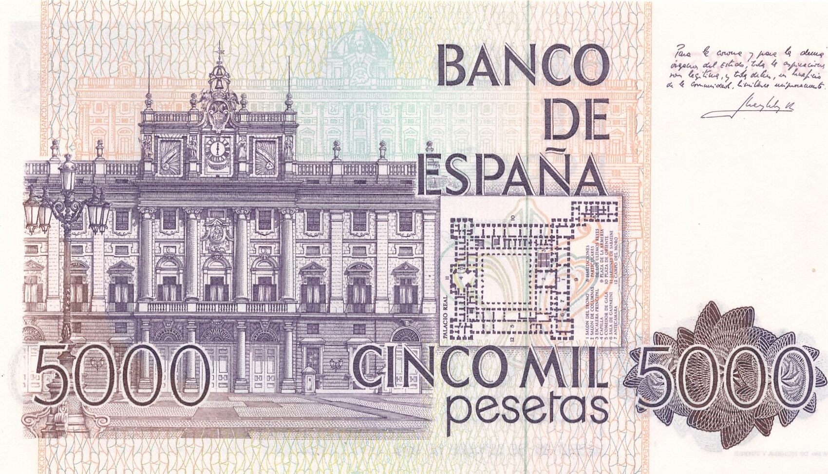 Spanien 5000 Pesetas 1979 Juan Carlos unc | MA-Shops