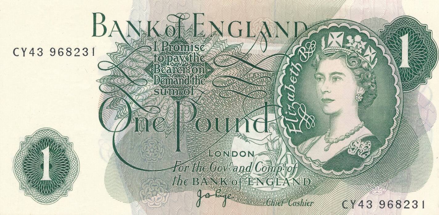 Großbritannien 1 Pound (1970) unc- | MA-Shops