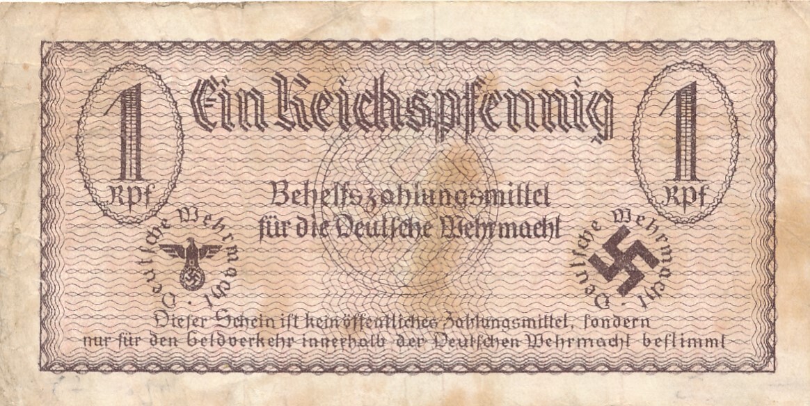 Deutschland Drittes Reich 1 Reichspfennig o.D. (1940) ohne KN ...
