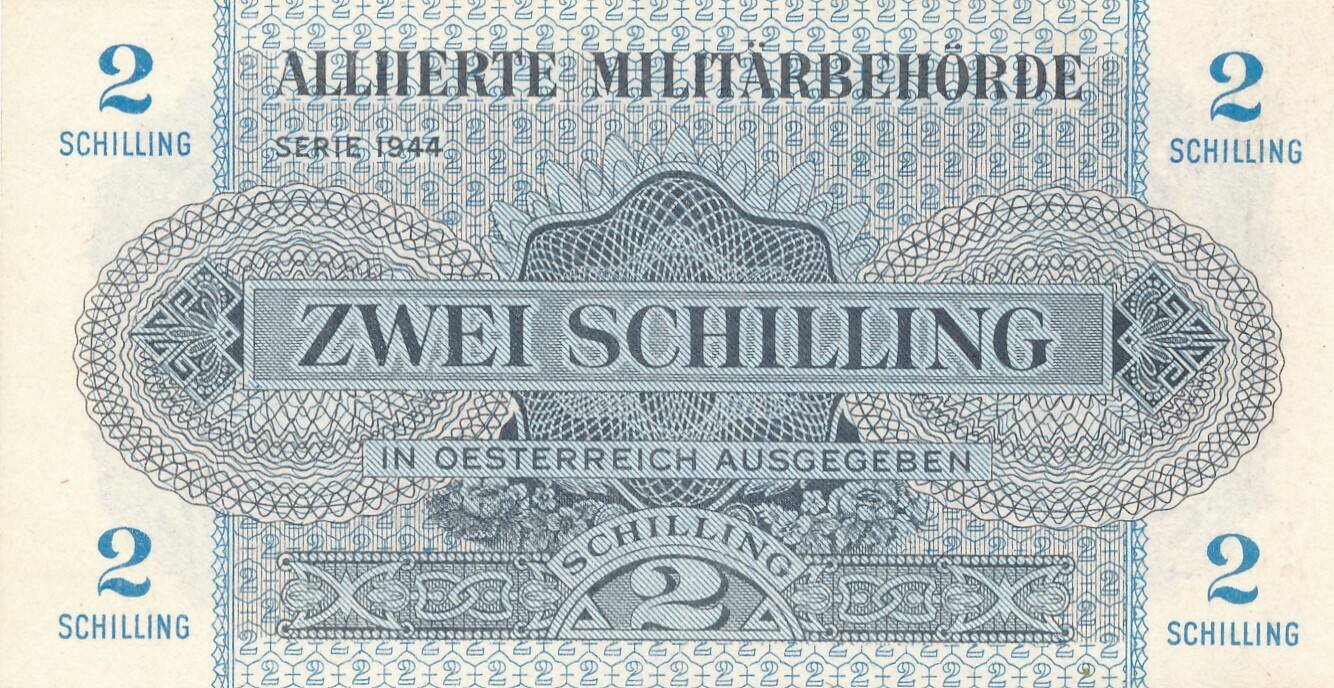 Österreich 2 Schilling 1944 Alliierte Militärbehörde unc- | MA-Shops