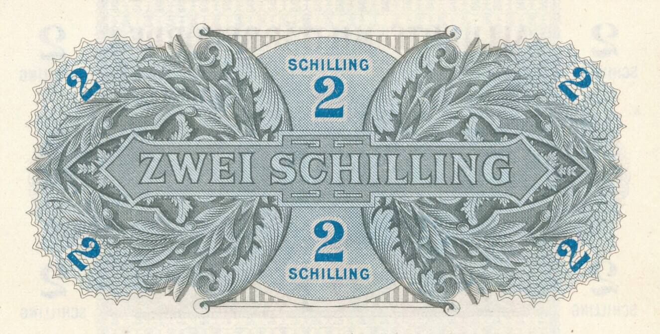 Österreich 2 Schilling 1944 Alliierte Militärbehörde unc- | MA-Shops