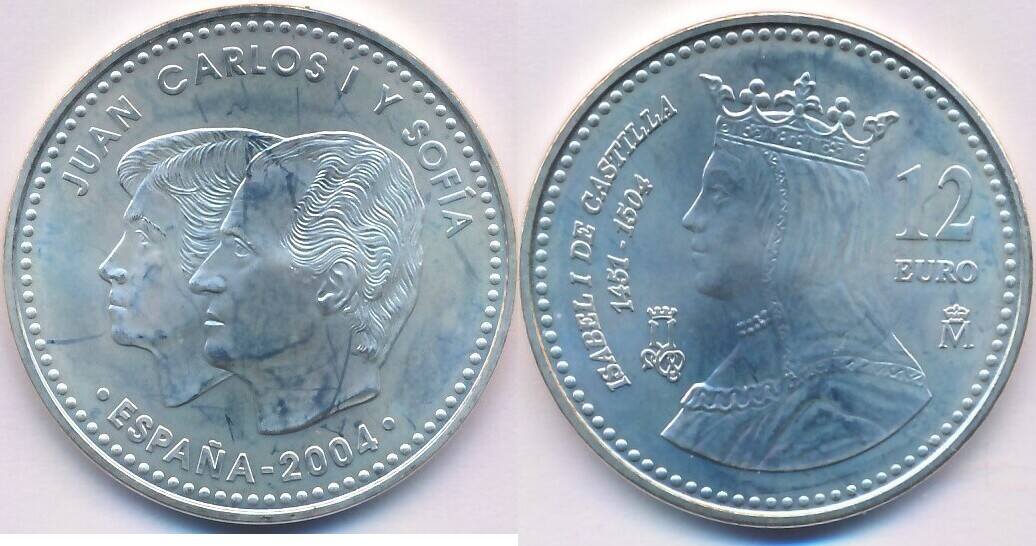Spanien 12 Euro 2004 unc | MA-Shops