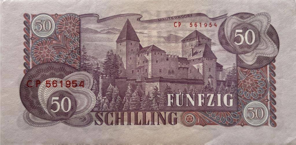 Österreich 50 Schilling 1962 II | MA-Shops