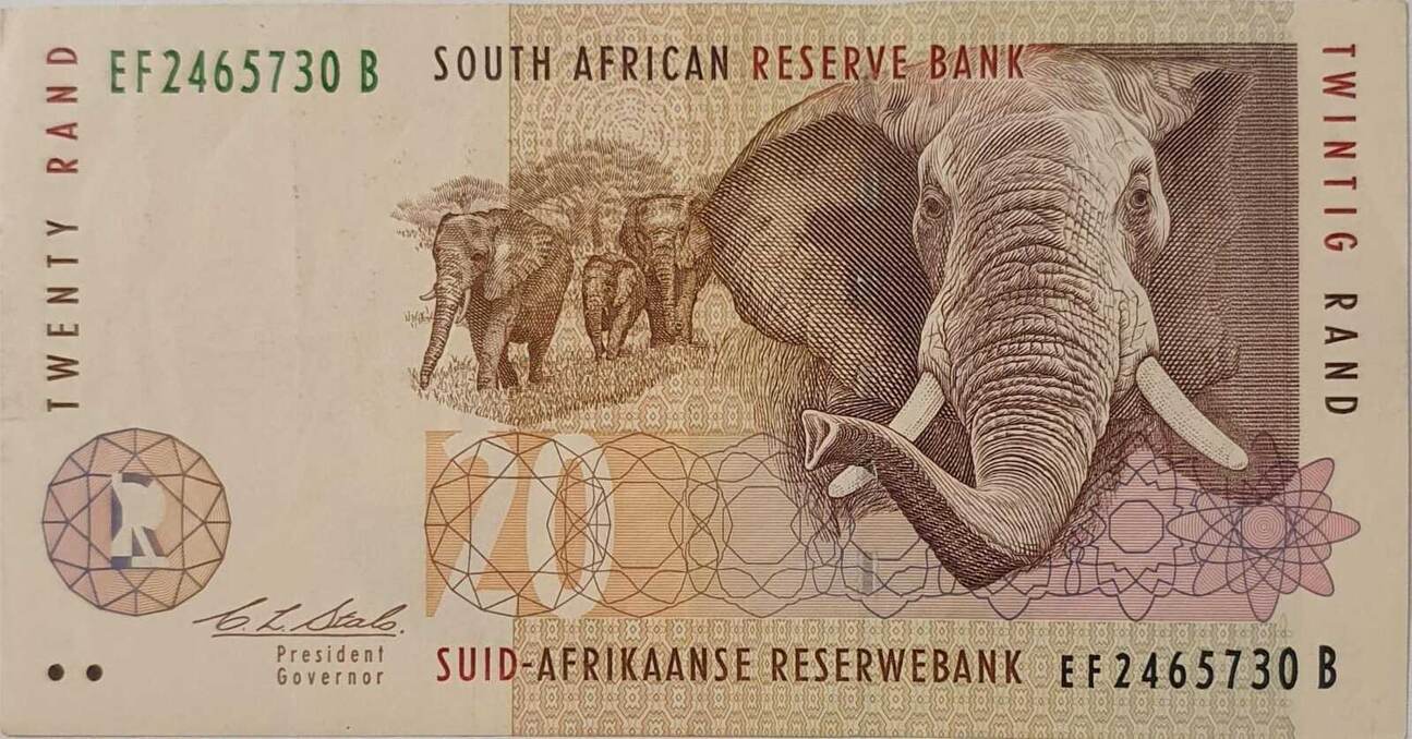 Südafrika 20 Rand 1993 Banknote II+ | MA-Shops