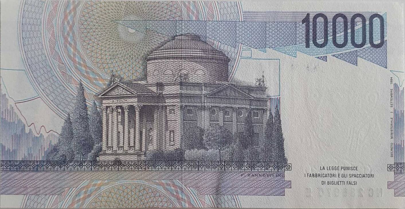 Italien 10000 Lire 1984 Banknote I- | MA-Shops