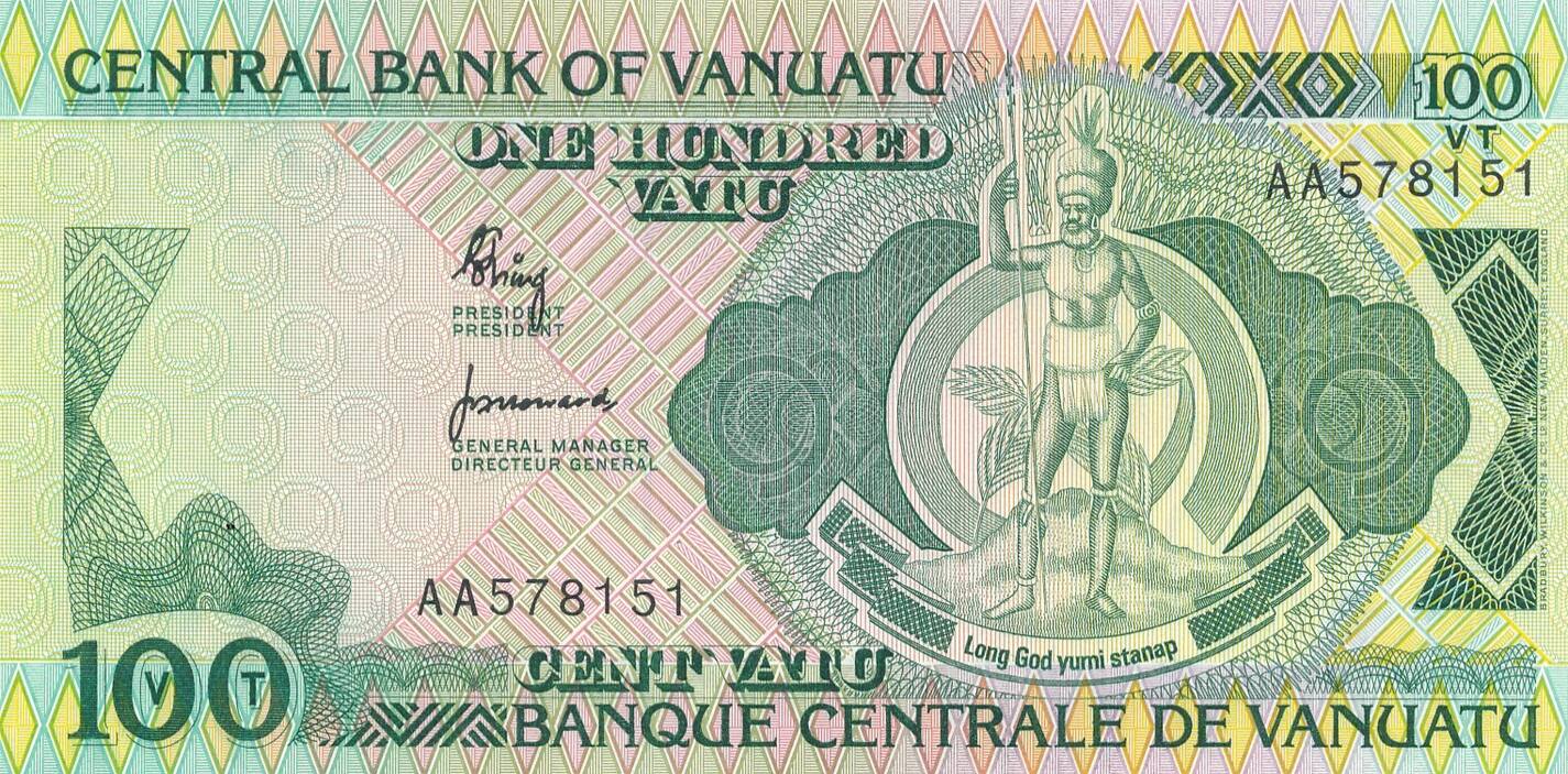Vanuatu 100 Vatu (1982) Serie: AA unc | MA-Shops