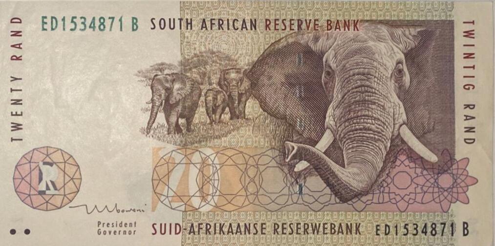 Südafrika 20 Rand (1993-1999) Banknote II | MA-Shops