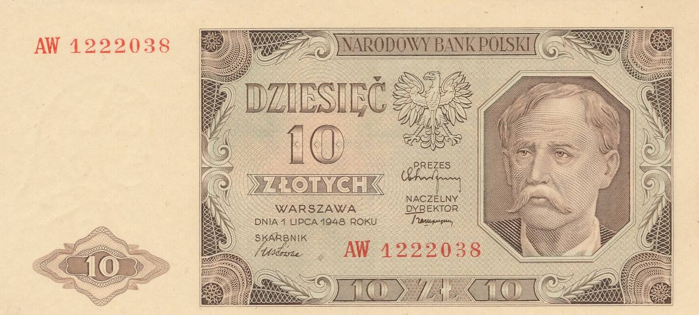 Polen 10 Zlotych 1948 I | MA-Shops