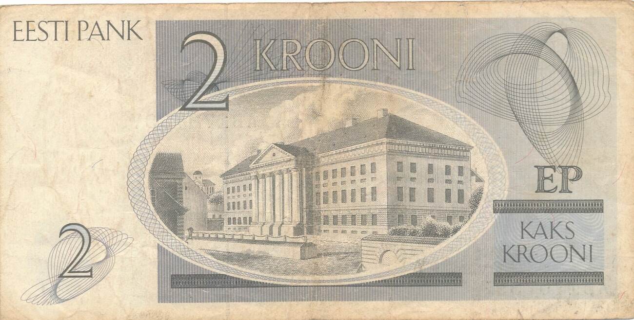 Estland 2 Kronni (1992) IV, Stark gebraucht | MA-Shops