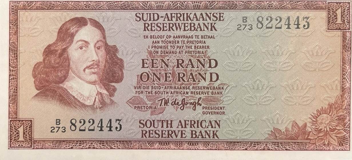 Südafrika 1 Rand (1973-75) Banknote I | MA-Shops