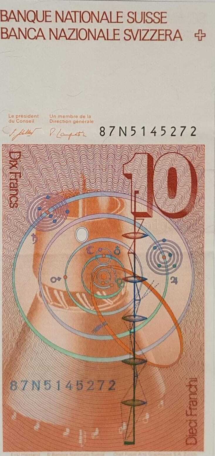 Schweiz 10 Franken 1987 Banknote II+ | MA-Shops