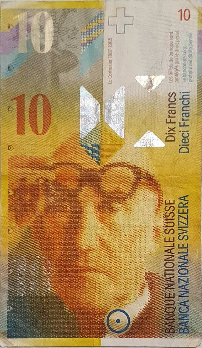 Schweiz 10 Franken 2006/2008 Banknote III+ | MA-Shops