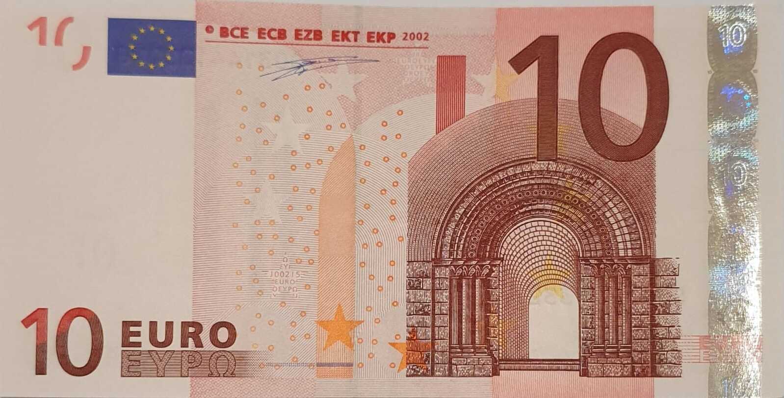 Deutschland 10 Euro 2002 Banknote I- | MA-Shops