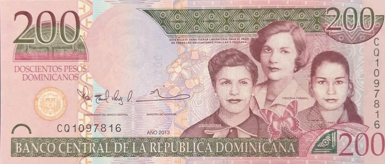 Dominikanische Republik 200 Pesos 2013 Banknote I | MA-Shops