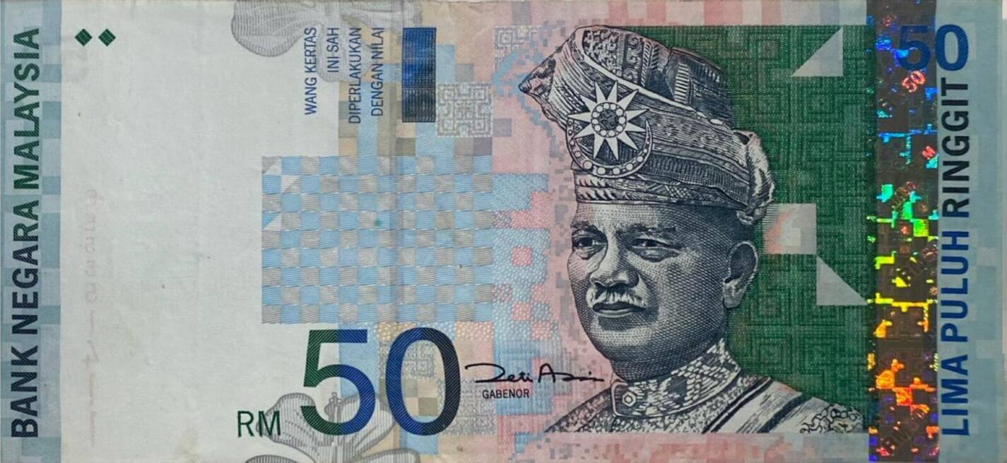 Malaya-Malaysia 50 Ringgit o.D(2001) Banknote II- | MA-Shops