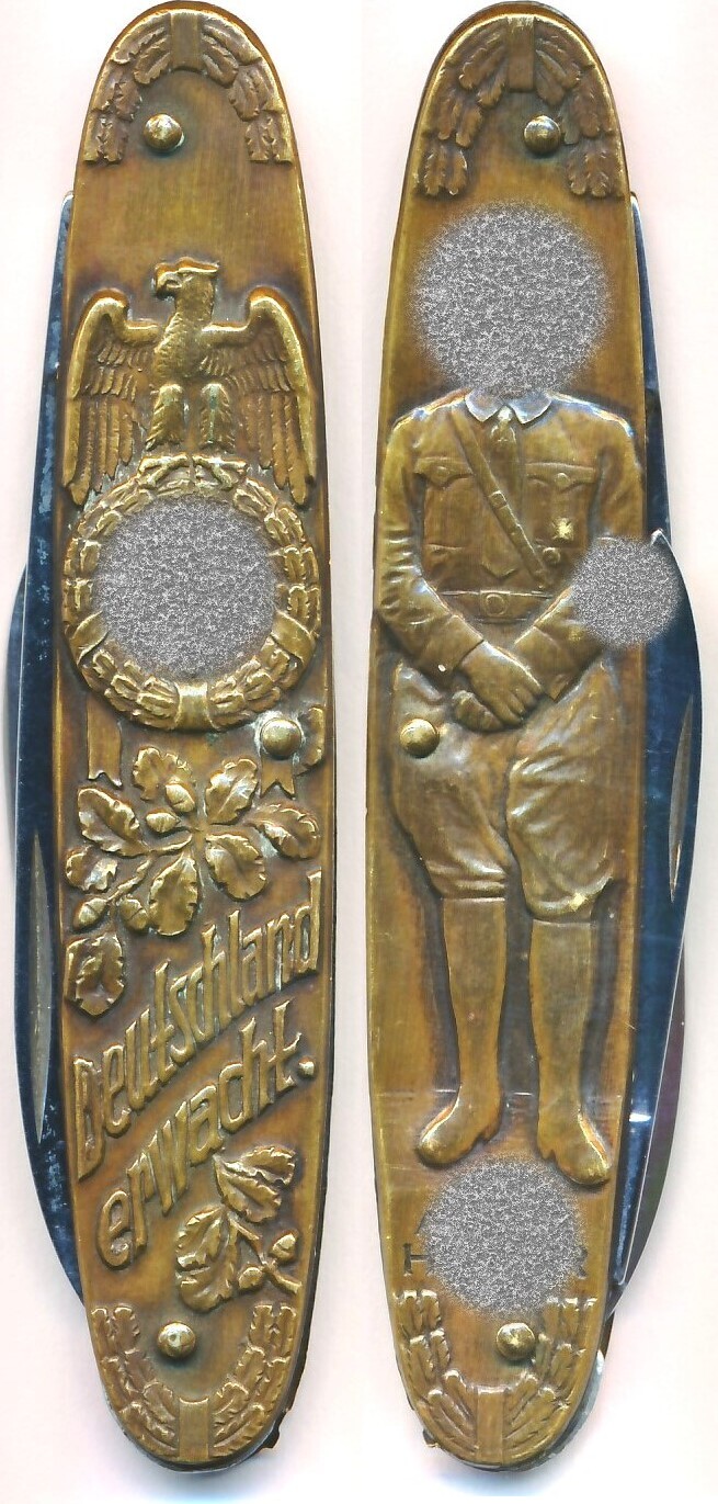 Deutschland III.Reich II.WK Militaria Messer 1933-1945 Taschenmesser ...