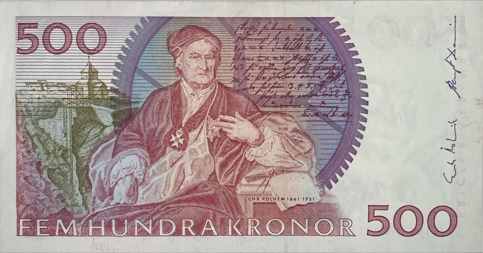 Sweden,Schweden 500 Kronor 1992 Banknote I- | MA-Shops