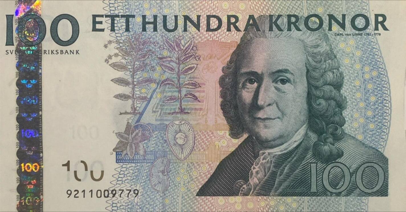 Sweden,Schweden 100 Kronor (2008) Banknote I- | MA-Shops