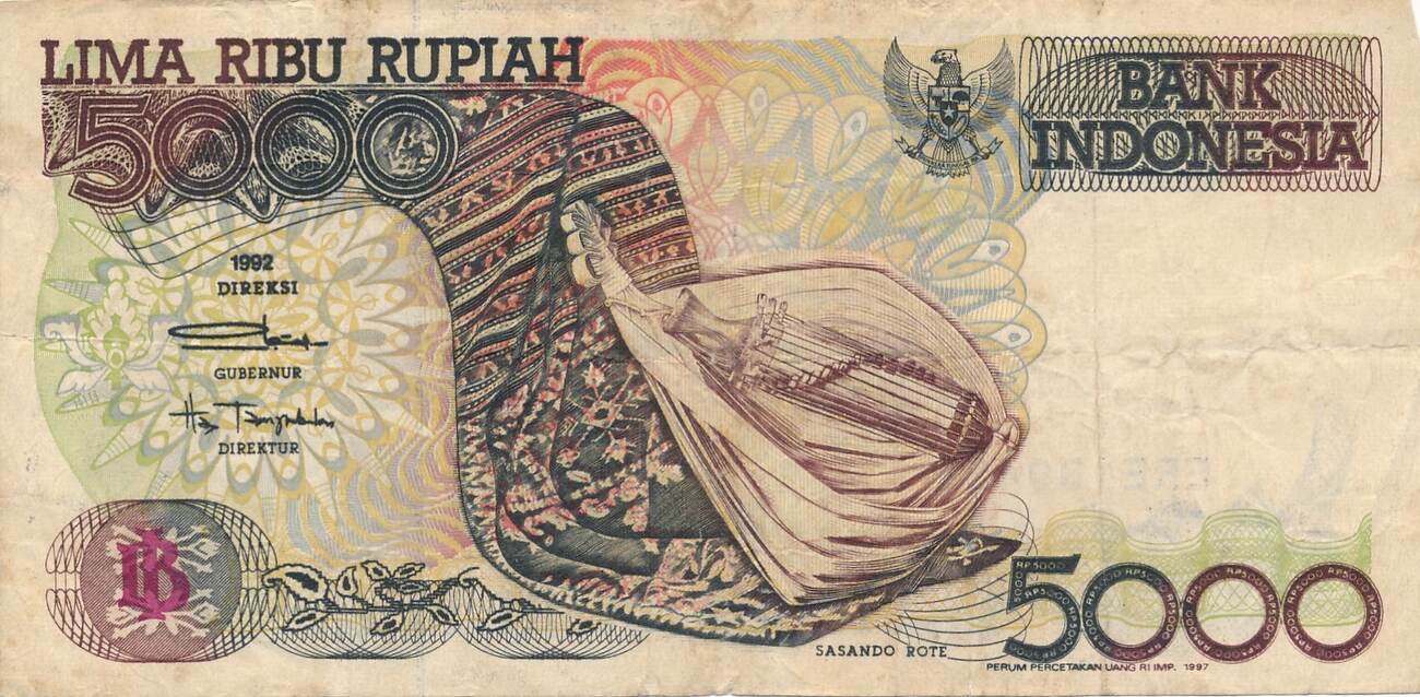 Indonesien 5000 Rupiah 1992 1997 III | MA-Shops