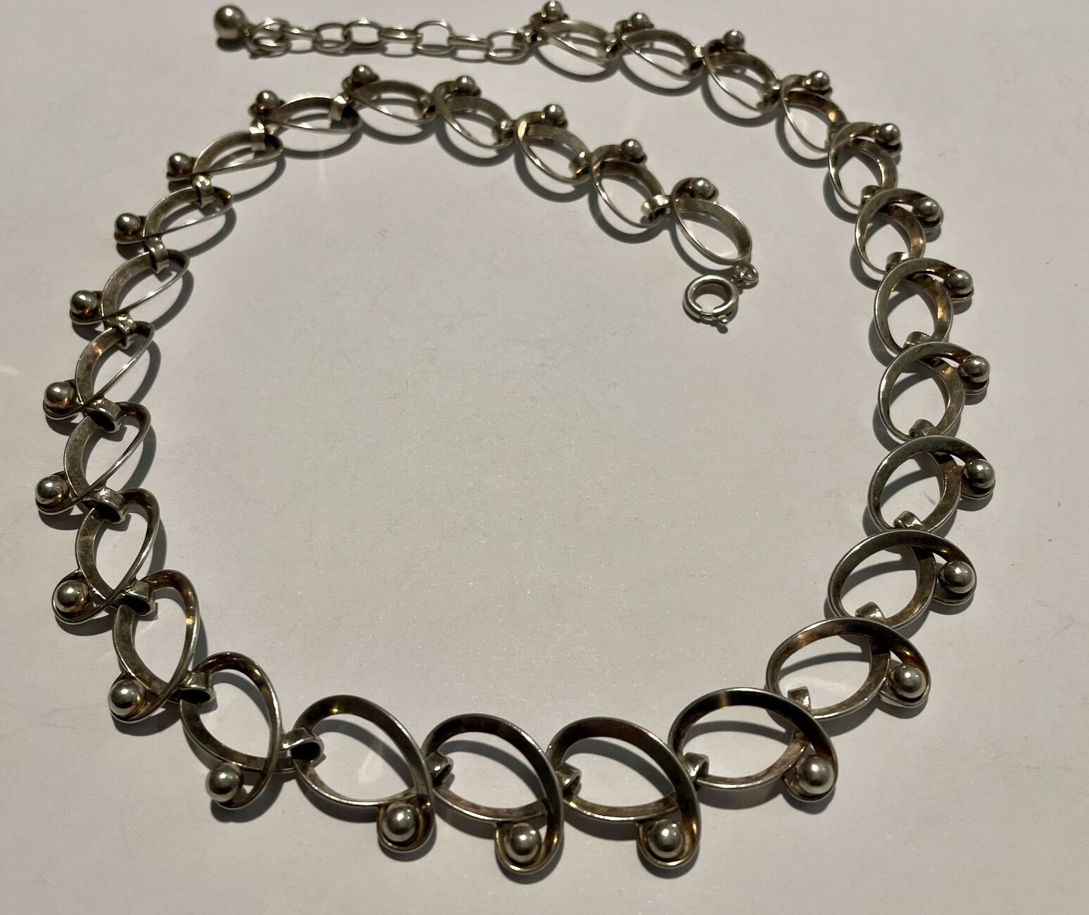 Silbercollier Collier 800er Silber Silberschmuck | MA-Shops