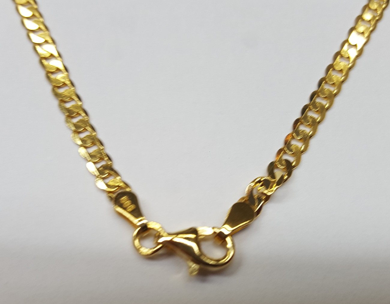 Goldkette 14K 585 er Gold Halskette Panzerkette Geldgold Kette | MA-Shops