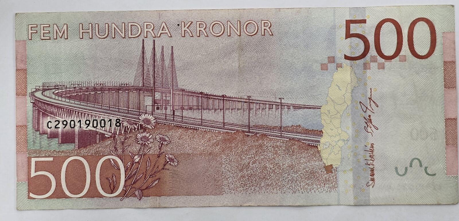 Schweden 500 Kronen Kronor (2016) Banknote, Birgit Nilsson III | MA-Shops