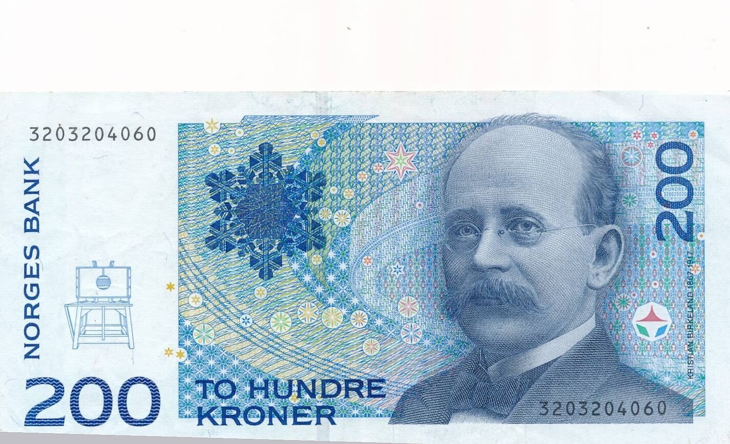 Norwegen 200 Kronen Kroner 1994 To Hundre Kroner, Norges Bank II | MA-Shops