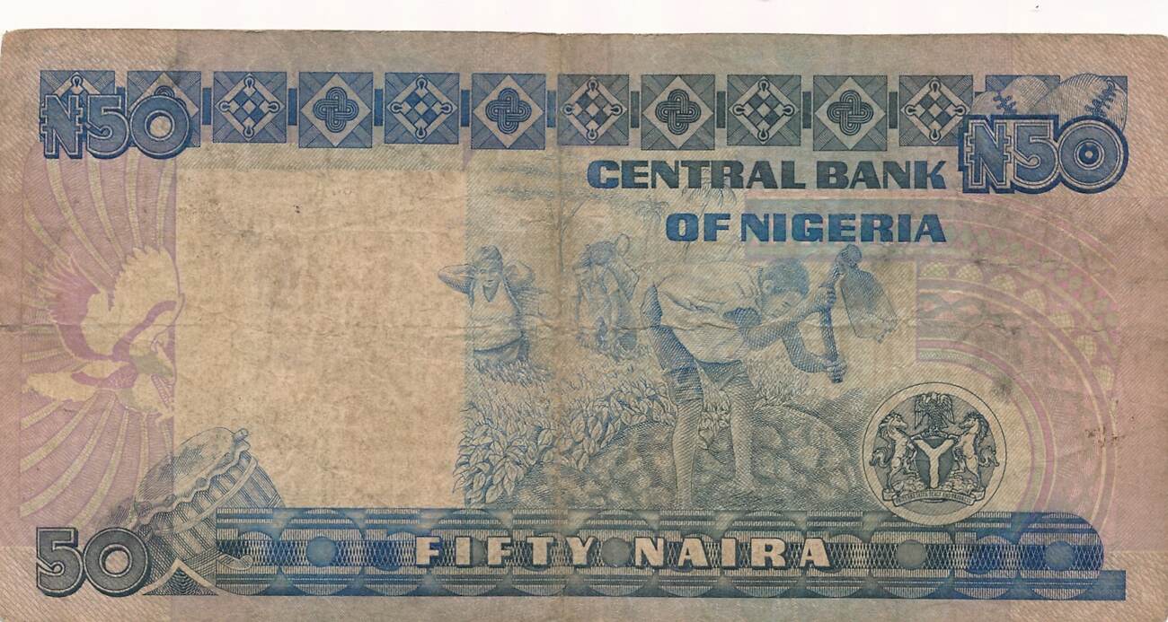 Nigeria 50 Naira 1991 Banknote IV | MA-Shops